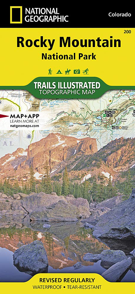 Trails Illustrated Maps: Colorado - Rocky Mountain National Park | Ask ...